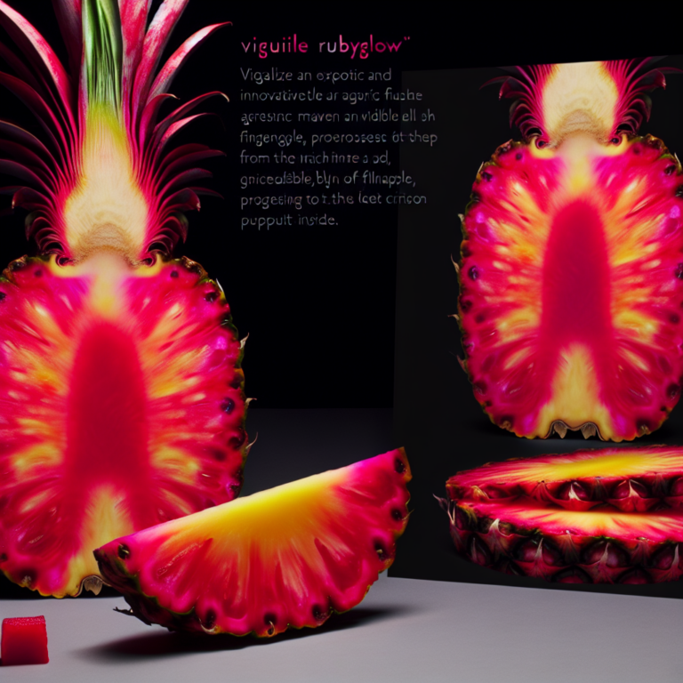 Costa Rica's Exquisite Rubyglow Pineapple Makes Waves